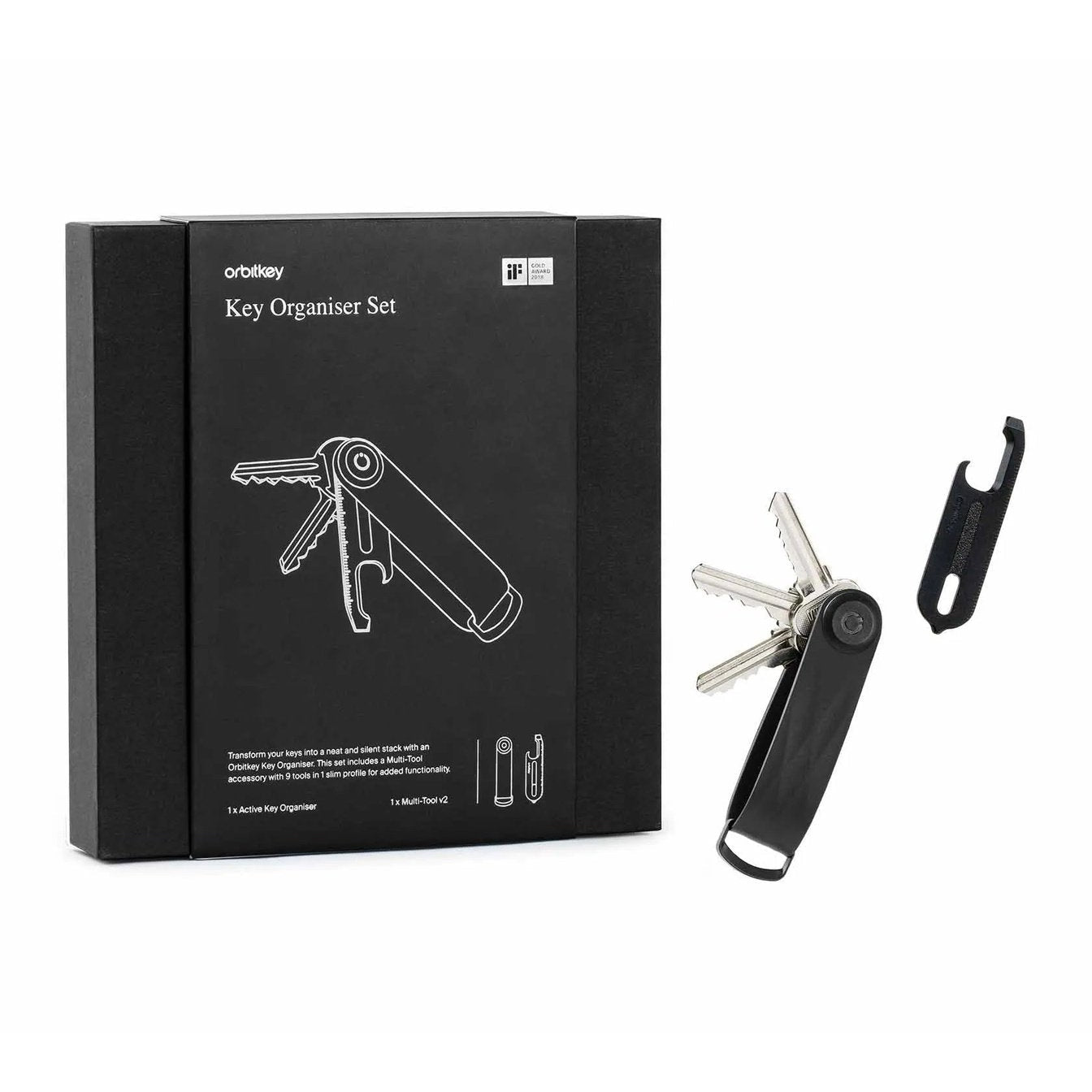 Orbitkey Active Key Organiser + Multitool V2 – MINIMARU