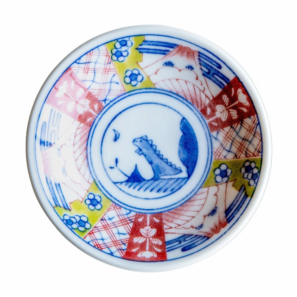 Edokko Dinosaur Small Plate 9D - Asahiryuu – MINIMARU