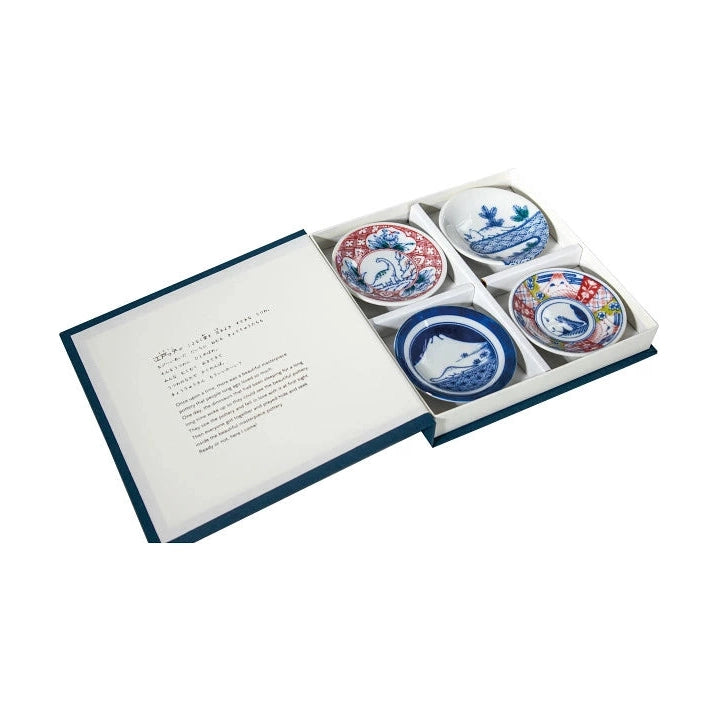 Edokko Dinosaur Small Plates Set 4P – MINIMARU
