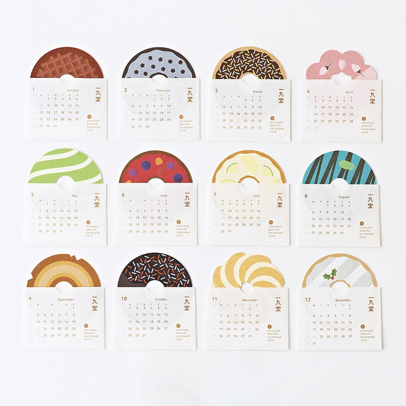 Ichikudo Donuts Calendar 2026 – MINIMARU