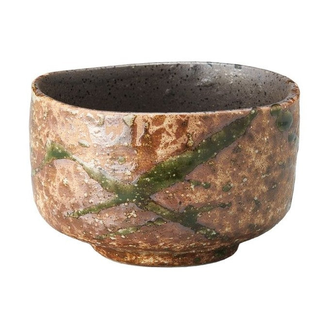 Kairagi Brown Oribe Matcha Bowl – MINIMARU