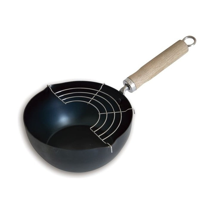 Kyoto Katsugu Iron Deep Frying Pan 20cm – MINIMARU