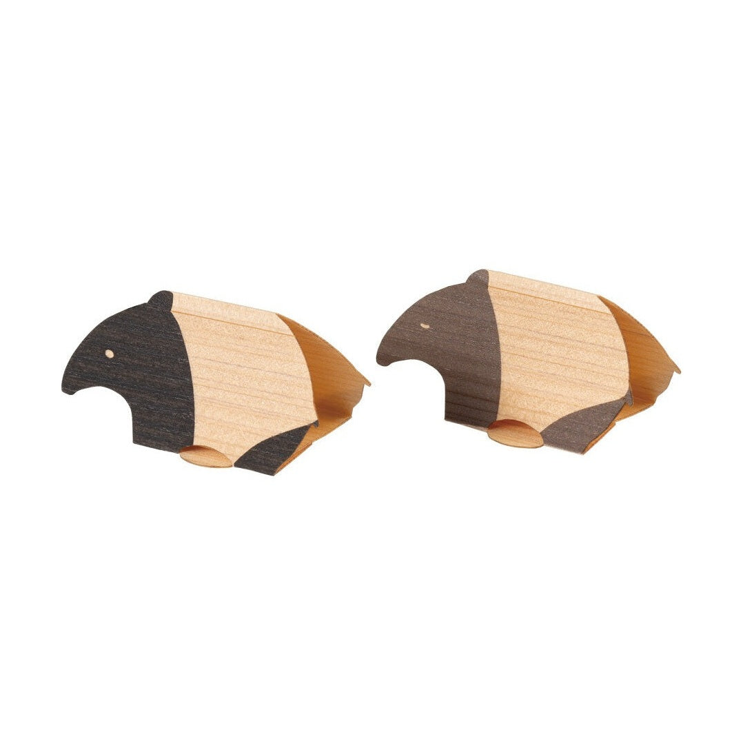 Sun Wood Paper Tapir Chopstick Rest 2P – MINIMARU