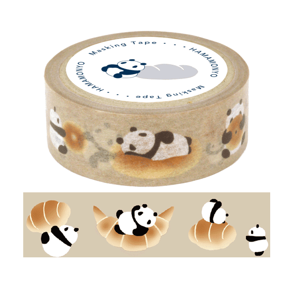 Hamamonyo Bread Panda Masking Tape – MINIMARU