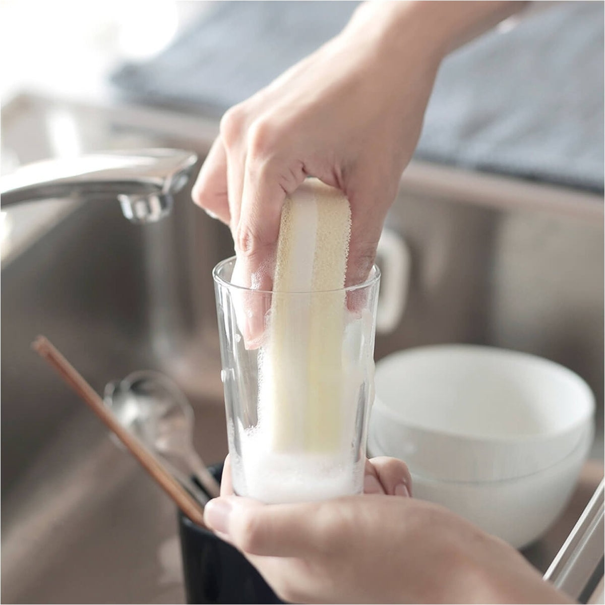 Marna Antibacterial Three-Layer Kitchen Sponge - MINIMARU