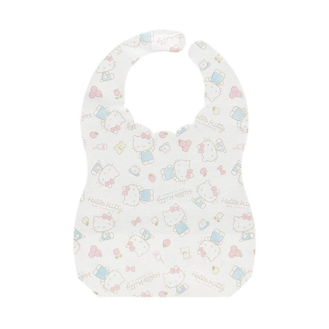 Skater Hello Kitty70s Disposable Baby Bib Apron 10P – MINIMARU