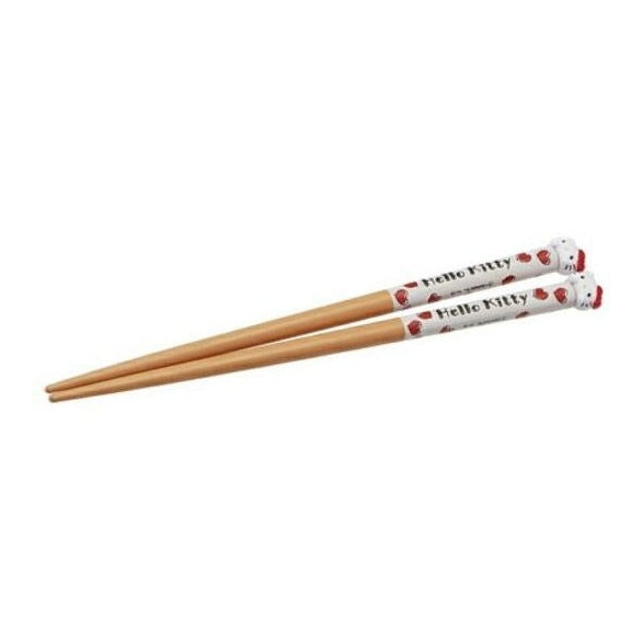 Skater Hello Kitty Mascot Chopsticks 16.5cm - MINIMARU