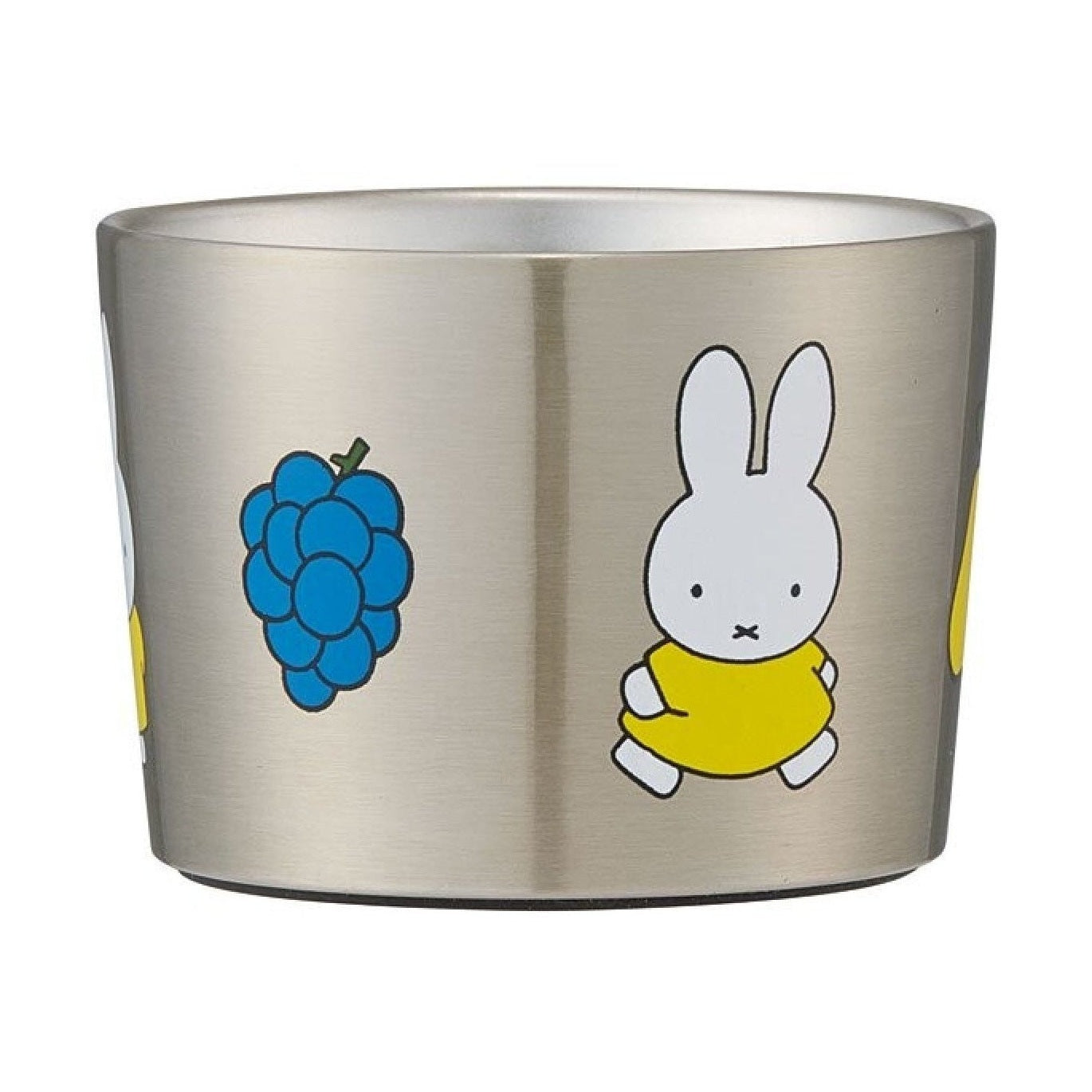 Skater Miffy Stainless Ice-cream Cup - MINIMARU