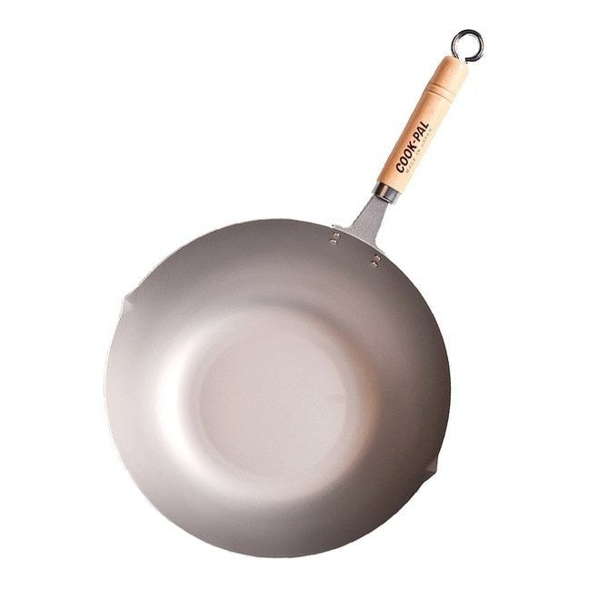 Yoshikawa Cook-Pal Titanium Wok 36cm - MINIMARU